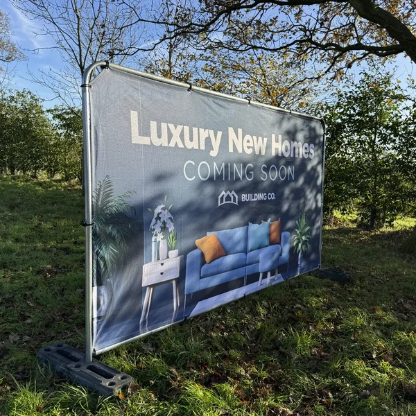 Heras Fencing Banners | KempCo Ltd